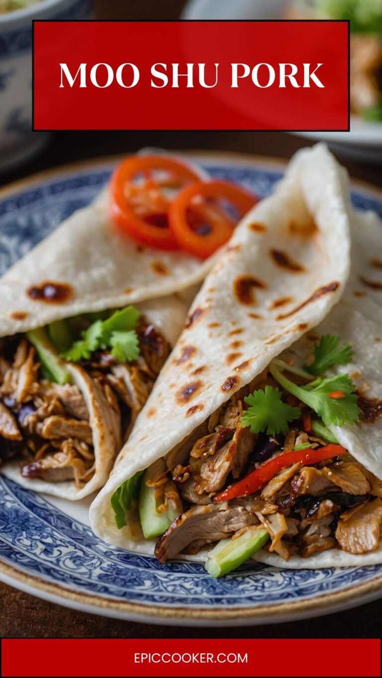 Moo Shu Pork - Epic Cooker